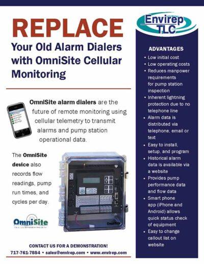 Omnisite Alarm Dialers for Pump Stations | Envirep