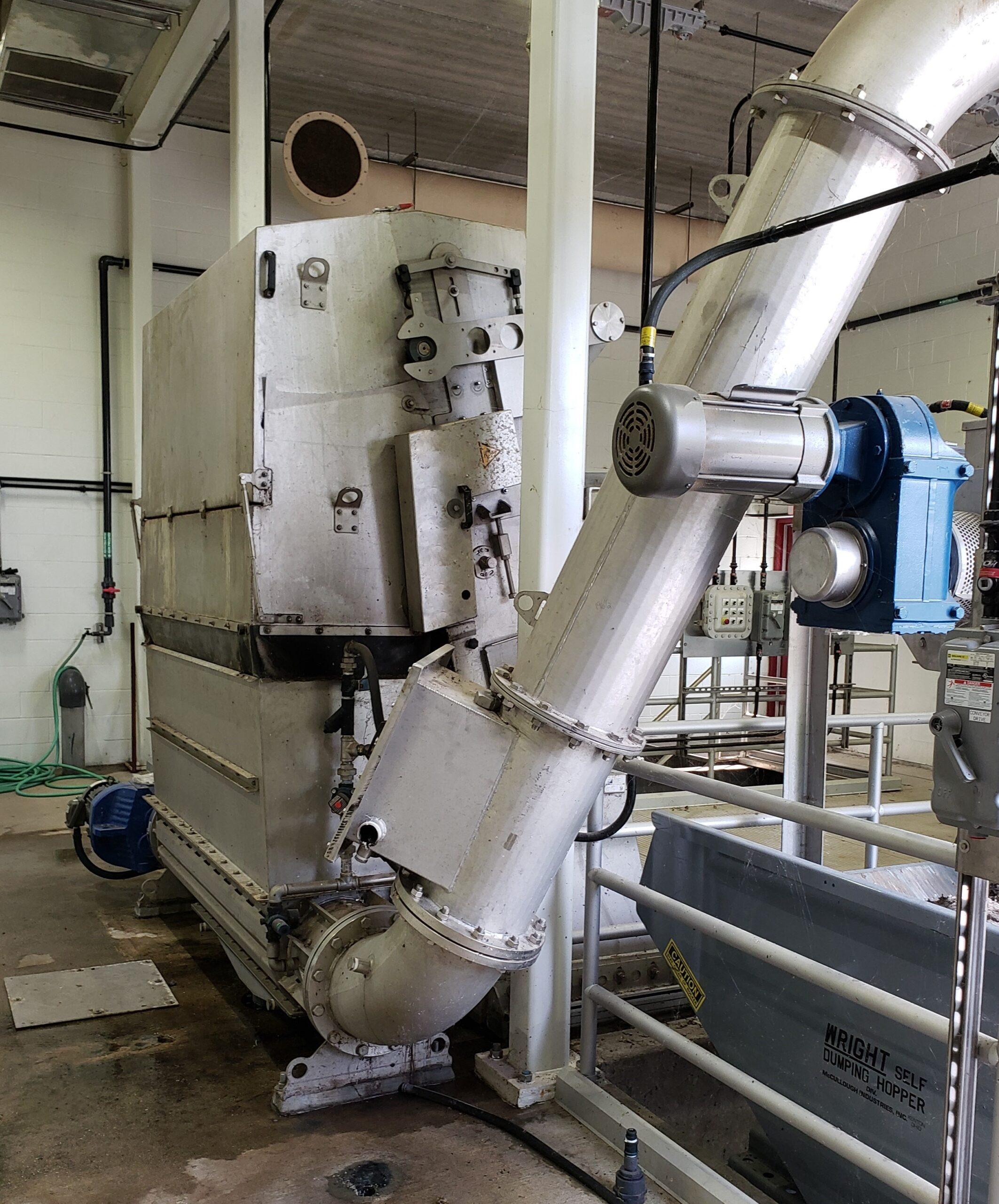 Saveco Wastewater Influent Screen at Dover Township - Envirep/TLC