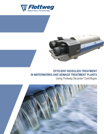 Flottweg Separation Technology for Wastewater Solutions - Envirep/TLC